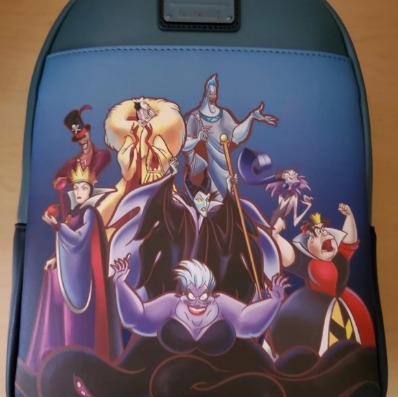 Loungefly | Bags | Disney Villains Loungefly Small Backpack | Poshmark